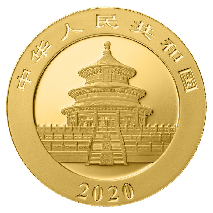 Goldmünze 15 Gramm China Panda diverse Jahrgänge - pro aurum
