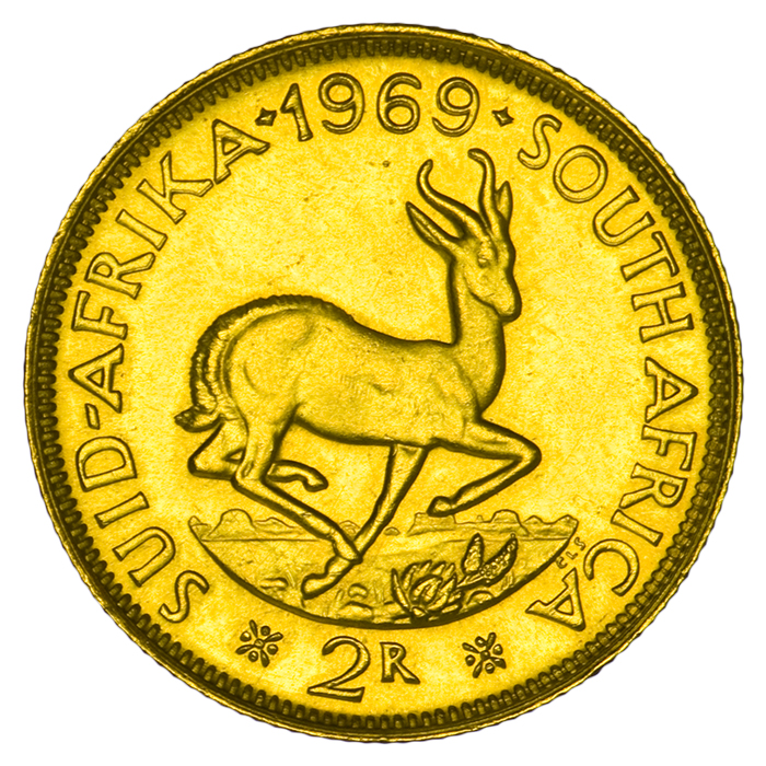 Goldmünze 2 Rand Südafrika | pro aurum
