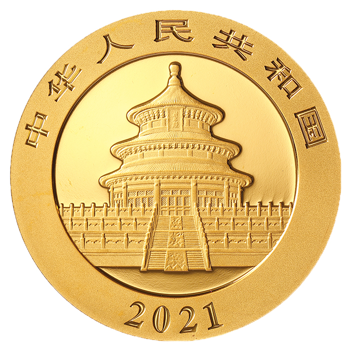 Goldmünze 3 Gramm China Panda diverse Jahrgänge - pro aurum